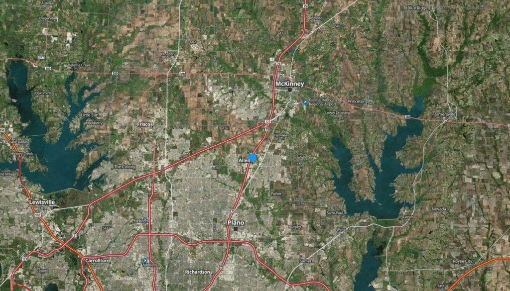 Where Is Allen, TX? Map, Directions & More